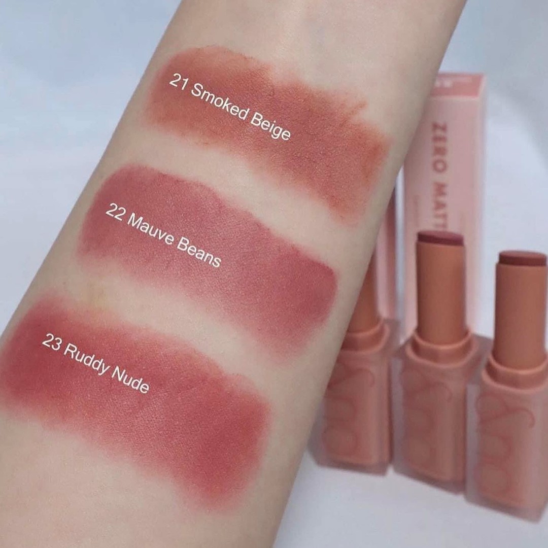 ROM&ND Zero Matte Lipstick #23 Ruddy Nude - Labial Matte – Beautystore B2B
